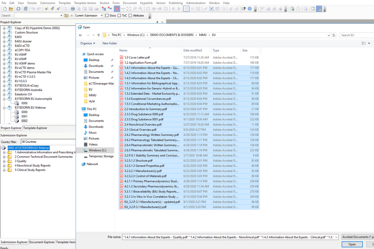 Ectdtemplates Simplify Your Authoring Process Of Ectd Dossiers Extedo